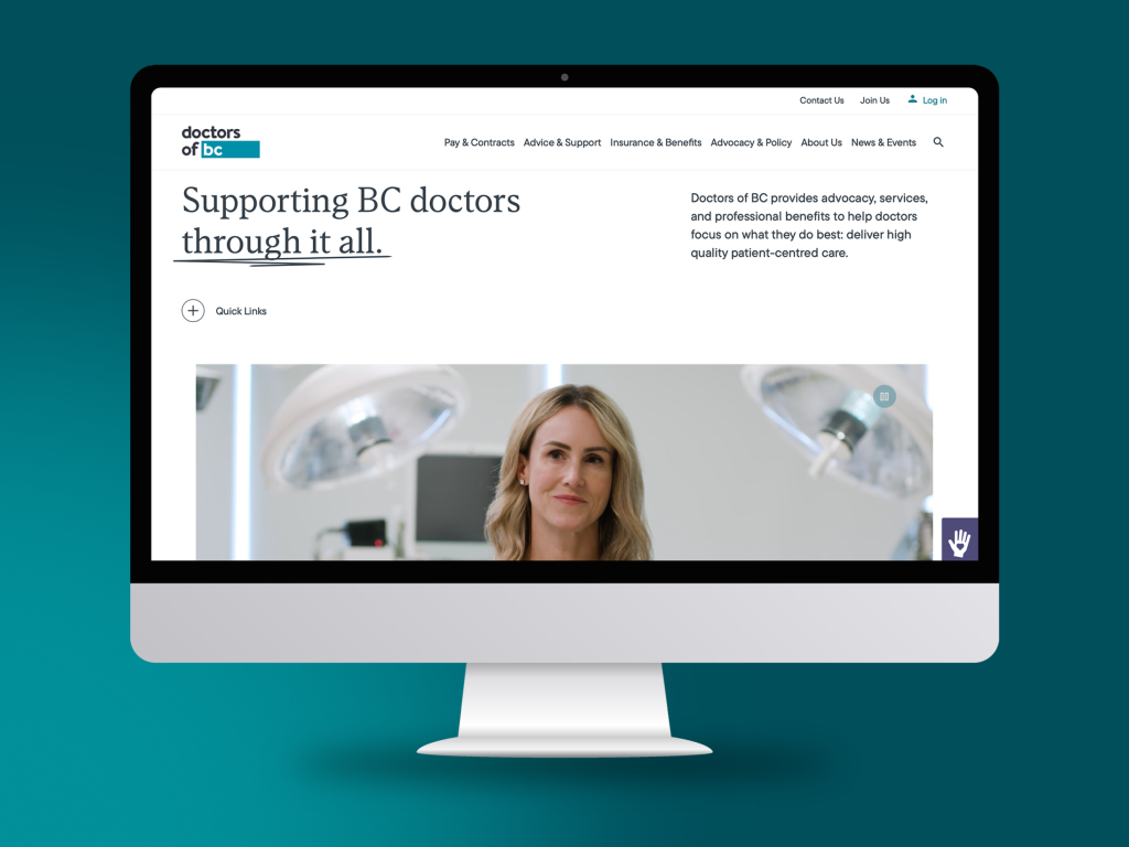 Unveiling Doctors of BC’s new website | Doctors of BC