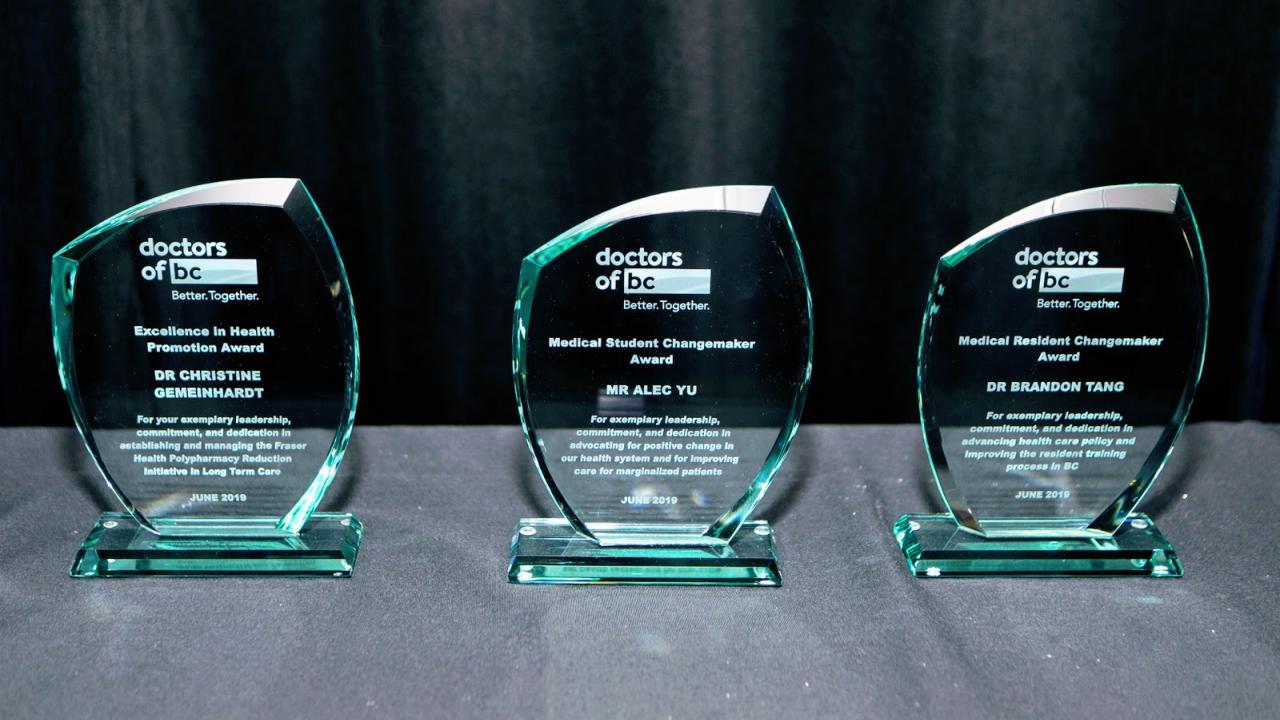 Doctors of BC 2019 Award Recipients | Doctors of BC