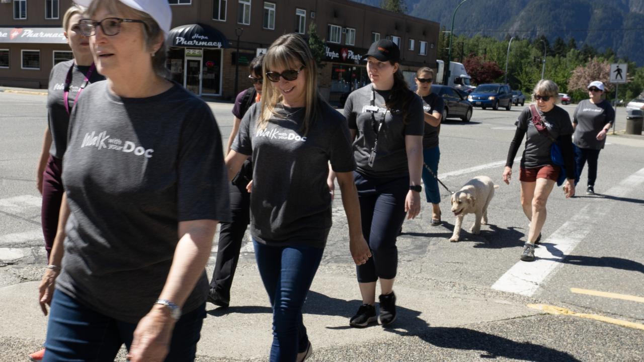 Stepping up for good health: BC doctors and patients get moving to ...
